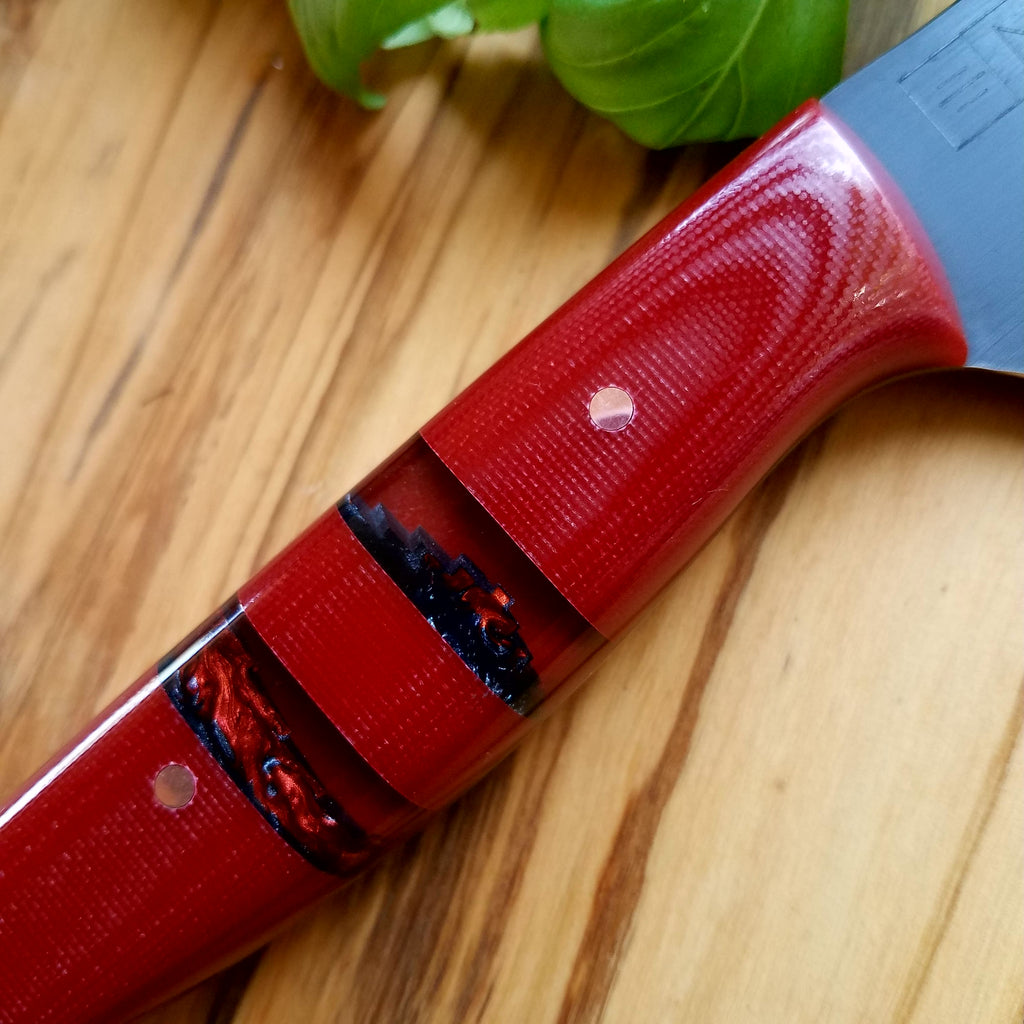 NORA #1300 - CPM M4 Chef - Spider on the Ceiling – Nora Knives